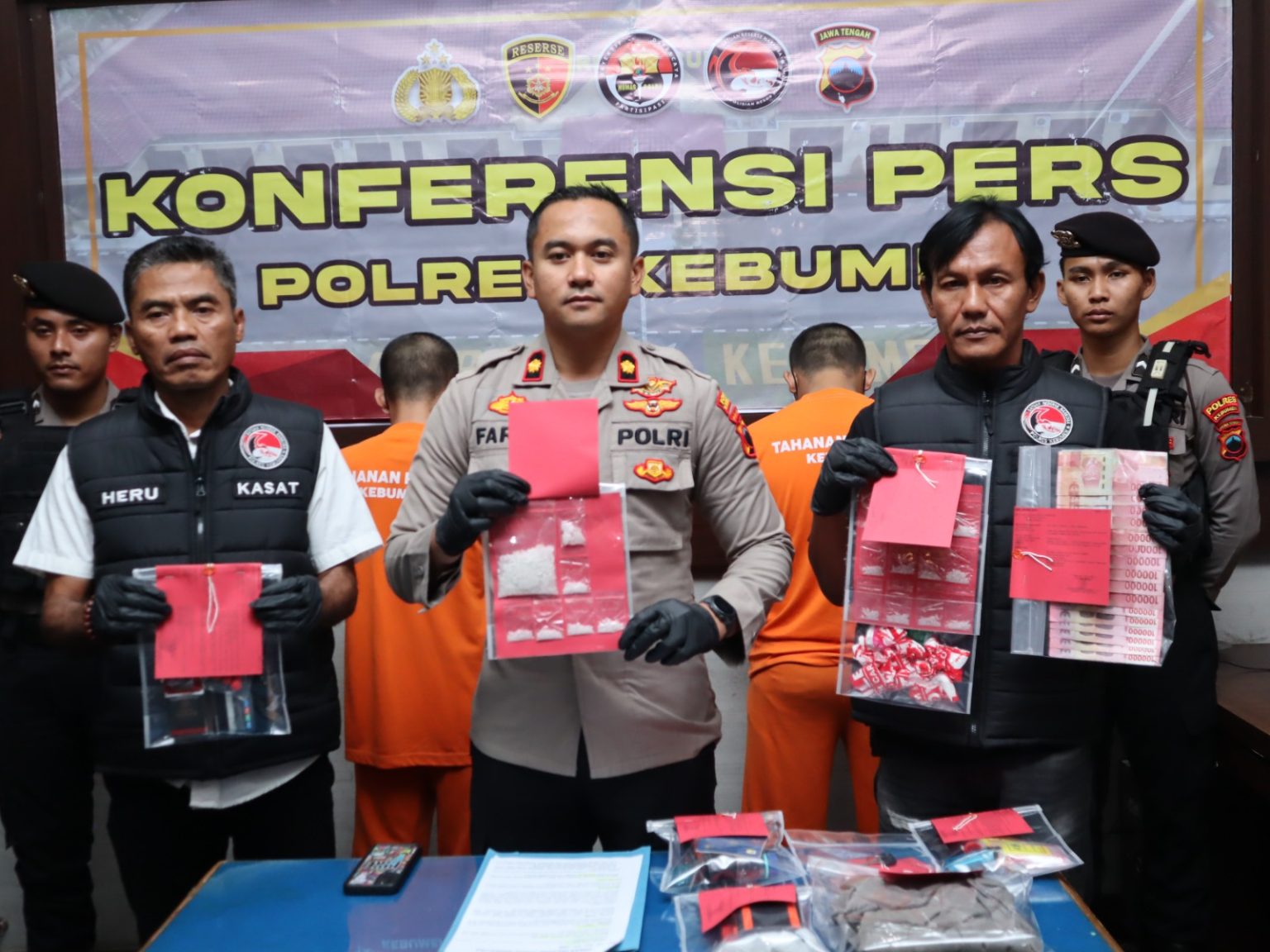 Polres Kebumen Ungkap 76,02 Gram Sabu, Terbanyak dalam Beberapa Dekade - Kilas Kebumen